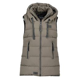 Canadian Peak Steppweste "Dolbeak" in Khaki - 75% | Gr&ouml;&szlig;e L | Damenjacken