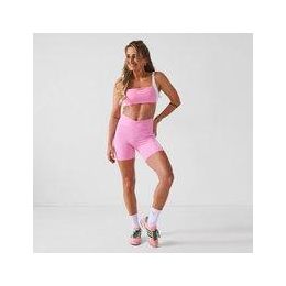 Myprotein MP Damen X Tatiana Contrast Dipped Waist Shorts - Pretty Pink - XL
