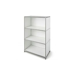 Floordirekt Metallregal wei&szlig; Ma&szlig;e (cm): B: 75 H: 120 &raquo; H&ouml;ffner