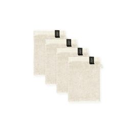 Sch&ouml;ner Wohnen Kollektion SCH&Ouml;NER WOHNEN Kollektion Waschhandschuh 4er-Set &brvbar; wei&szlig; &brvbar; Ma&szlig;e (cm): B: 16 H: 1,3 &raquo; H&ouml;ffner