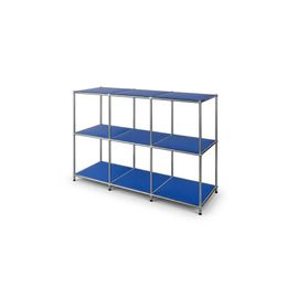 Floordirekt Metallregal blau Ma&szlig;e (cm): B: 116 H: 82 &raquo; H&ouml;ffner