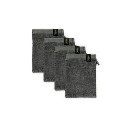 Sch&ouml;ner Wohnen Kollektion SCH&Ouml;NER WOHNEN Kollektion Waschhandschuh 4er-Set &brvbar; grau &brvbar; Ma&szlig;e (cm): B: 16 H: 1,3 &raquo; H&ouml;ffner