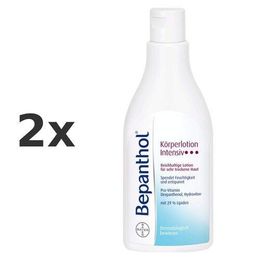 BAYER 2x Bepanthol Intensiv K&ouml;rperlotion Flasche 200 ml