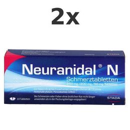 STADA 2x Neuranidal N Tabletten 10 St