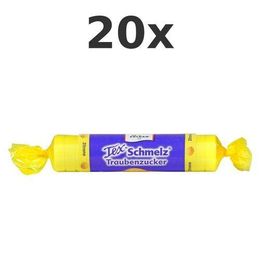 20x Soldan Tex Schmelz Traubenzucker Zitrone Rolle 33 g