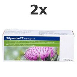 ratiopharm 2x SILYMARIN-CT Hartkapseln 100 St