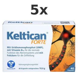 5x Keltican forte Kapseln 40 St