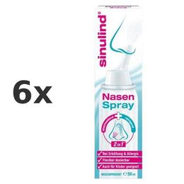 MCM KLOSTERFRAU Vertr. GmbH 6x Sinulind 2in1 Nasenspray 50 ml