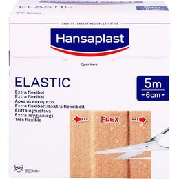 Beiersdorf AG Hansaplast Elastic Pflaster 6 cmx5 m 1 St