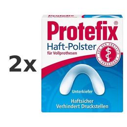 Queisser 2x Protefix Haftpolster f&uuml;r Unterkiefer 30 ml