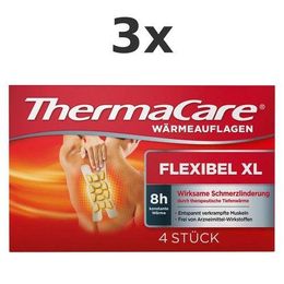 3x Thermacare f&uuml;r gr&ouml;&szlig;ere Schmerzbereiche 4 St