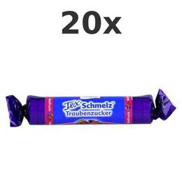 20x Soldan Tex Schmelz Traubenzucker Waldfr&uuml;chte Rolle 33 g