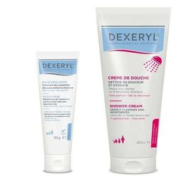Pierre Fabre Dexeryl Pflegecreme + Shower Duschcreme 1 St