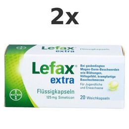 BAYER 2x Lefax extra Fl&uuml;ssigkapseln 20 St