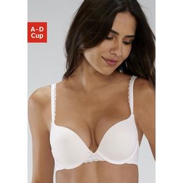 s.Oliver Push-up-BH 'Camille' beige Gr. 70C. Mit Integriertem Kissen und mit B&uuml;gel. Basic