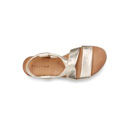 Lascana Sandale 'Sommerschuh' goldfarben Gr. 36 f&uuml;r Damen