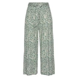 BEACHTIME BY LASCANA Culotte gr&uuml;n Gr. 34 f&uuml;r Damen. Mit Allover-Druck. Figurumspielend. Nachhaltig.