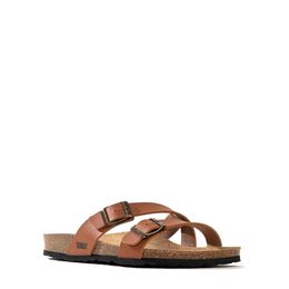 Sunbay Pantoletten "Bambou" in Hellbraun - 56% | Gr&ouml;&szlig;e 38 | Damen-pantoletten