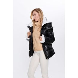 bebe Winterjacke in Schwarz - 62% | Gr&ouml;&szlig;e L | Damenjacken