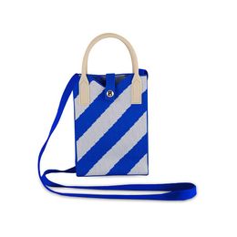 WD lifestyle Handytasche in Wei&szlig;/ Blau - (B)12 x (H)17 x (T)3 cm - 14% | Damen-handytaschen