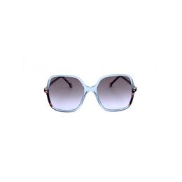 Carolina Herrera Damen-Sonnenbrille in Hellblau-Braun/ Grau - 60% | Gr&ouml;&szlig;e 56 | Damen-brillen