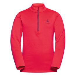 Odlo Fleecepullover "Berra" in Rot - 46% | Kids-fleecejacken-fleecepullover