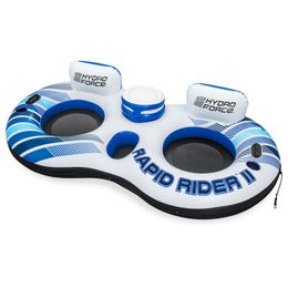 Bestway Schwimmring HydroForce RapidRider II 2Personen 251x132cm Schwimmreifen