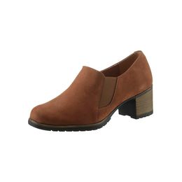 Heine Leder-Ankle-Boots in Hellbraun - 73% | Gr&ouml;&szlig;e 39 | Stiefeletten