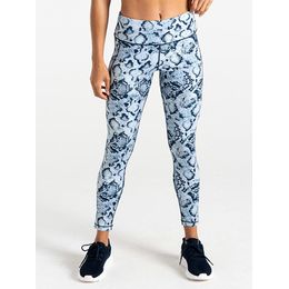Dare 2b Trainingsleggings "Influential II" in Hellblau/ Dunkelblau - 63% | Gr&ouml;&szlig;e 46 | Damen-sporthosen