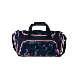 neoxx Sporttasche "Hello Wave" in Schwarz/ Rosa - (B)43,5 x (H)26 x (T)24 cm - 33% | Kinder-austruestung-accessoires