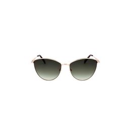 Longchamp Damen-Sonnenbrille in Gold/ Gr&uuml;n - 62% | Gr&ouml;&szlig;e 58 | Damen-brillen