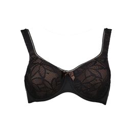 Anita B&uuml;gel-BH "Selena" in Schwarz/ Braun - 84% | Gr&ouml;&szlig;e 80B | Damen-bhs