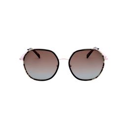 Longchamp Damen-Sonnenbrille in Gr&uuml;n-Ros&eacute;gold/ Rosa-Hellbraun - 70% | Gr&ouml;&szlig;e 58 | Damen-brillen