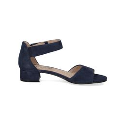 Caprice Leder-Sandalen "Carla" in Dunkelblau - 44% | Gr&ouml;&szlig;e 38,5 | Damen-sandalen