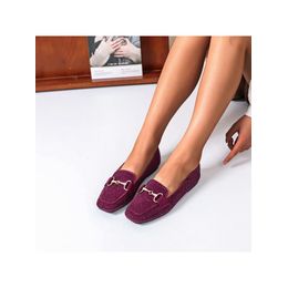 Lov'it Mokassins in Rot - 63% | Gr&ouml;&szlig;e 36 | Damen-schuhe-halbschuhe
