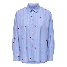 Only Hemd in Hellblau - 45% | Gr&ouml;&szlig;e XS | Damen-blusen