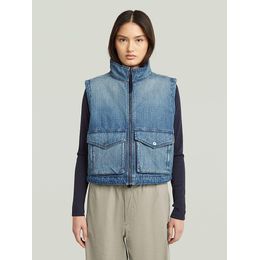 G-Star Raw G-Star Jeans-Weste in Blau - 51% | Gr&ouml;&szlig;e L | Damenjacken