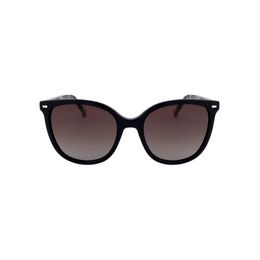 Carolina Herrera Damen-Sonnenbrille in Schwarz/ Braun - 50% | Gr&ouml;&szlig;e 55 | Damen-brillen