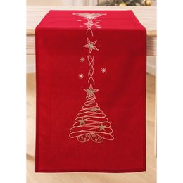 buttinette Stickl&auml;ufer "Weihnachtsbaum"