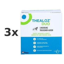 3x Thealoz Duo Augentropfen 30 ml