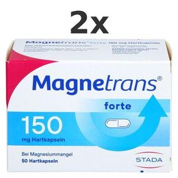 STADA 2x Magnetrans forte 150 mg Hartkapseln Set 50 St