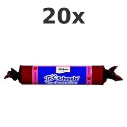 20x Soldan Tex Schmelz Traubenzucker Himbeere Rolle 33 g