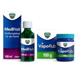 Wick MediNait Erk&auml;ltungssirup Nacht + Wick VapoRub Erk&auml;ltungssalbe 1 St