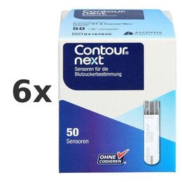 6x Contour Next Sensoren Teststreifen 50 St