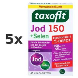 MCM KLOSTERFRAU Vertr. GmbH 5x Taxofit Jod 150+Selen Tabletten 60 St
