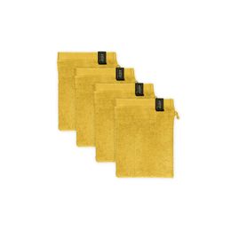 Sch&ouml;ner Wohnen Kollektion SCH&Ouml;NER WOHNEN Kollektion Waschhandschuh 4er-Set &brvbar; gelb &brvbar; Ma&szlig;e (cm): B: 16 H: 1,3 &raquo; H&ouml;ffner