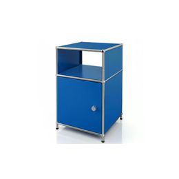 Floordirekt Metallregal blau Ma&szlig;e (cm): B: 40 H: 65 &raquo; H&ouml;ffner