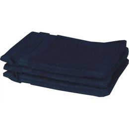 Sch&ouml;ner Wohnen Kollektion SCH&Ouml;NER WOHNEN Kollektion Waschhandschuh 3er-Set &brvbar; blau &brvbar; Ma&szlig;e (cm): B: 16 H: 0,5 &raquo; H&ouml;ffner