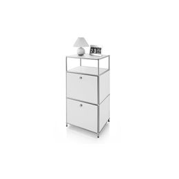 Floordirekt Metallregal wei&szlig; Ma&szlig;e (cm): B: 50 H: 100 &raquo; H&ouml;ffner