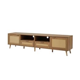 H&ouml;ffner Lowboard holzfarben Ma&szlig;e (cm): B: 200 H: 49 &raquo; H&ouml;ffner